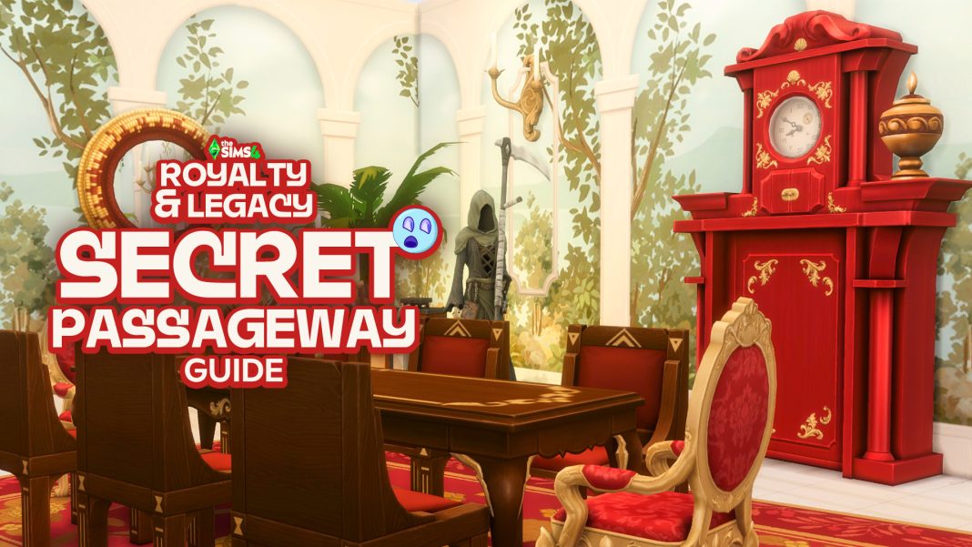 Creating a Secret Passageway in The Sims 4 Royalty & Legacy