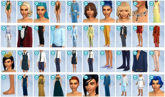 The Sims 4 Royalty & Legacy Items: Full CAS and Build Objects Preview