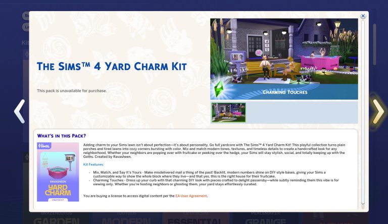 New The Sims 4 Kits Announced: Yard Charm Creator Kit and Wonderland ...