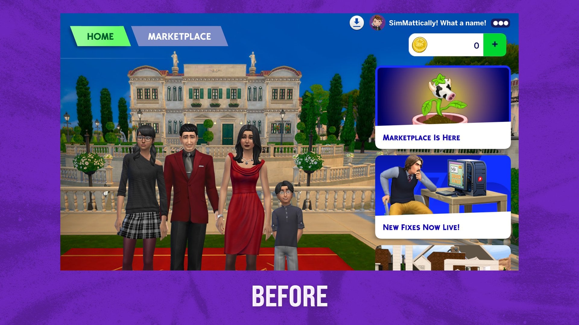Get Rid of Moola Coins and Clean Your Sims 4 Main Menu with This Mod ...
