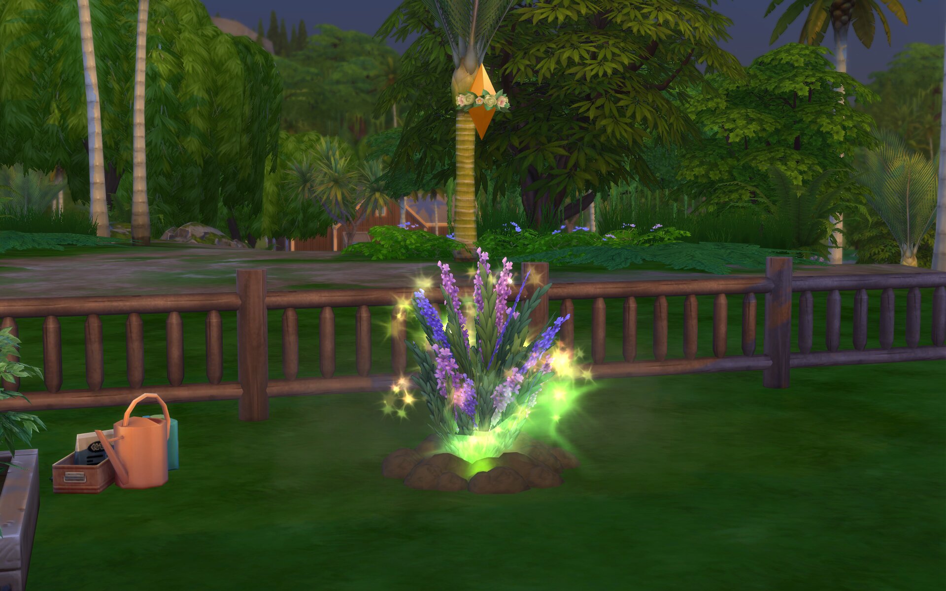 PlantSim in The Sims 4 Base Game: Expanded Plantsims Mod Playthrough