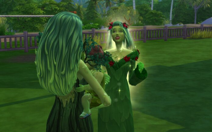 PlantSim in The Sims 4 Base Game: Expanded Plantsims Mod Playthrough