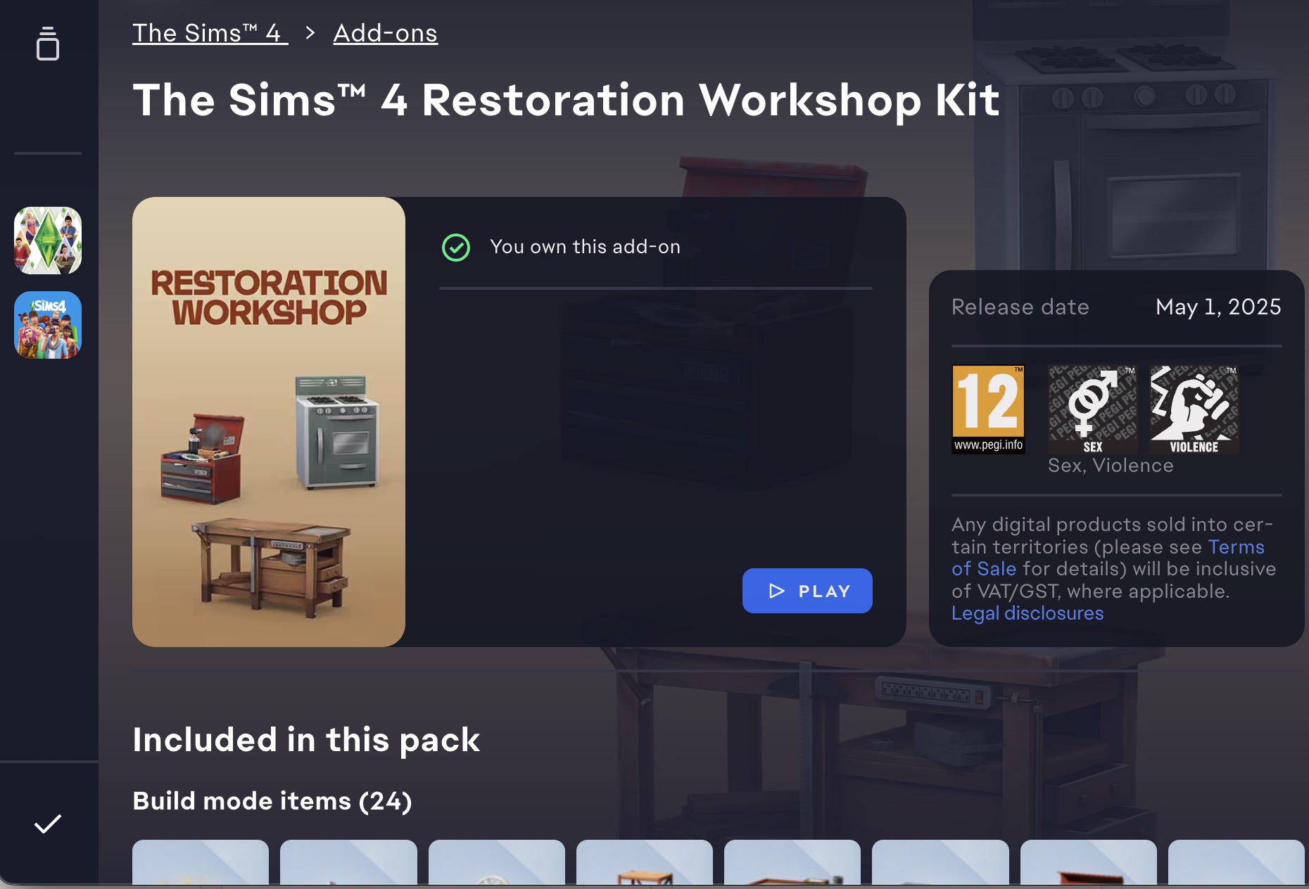 Change of Plans: The Sims 4 Kits Returning to EA App and Steam
