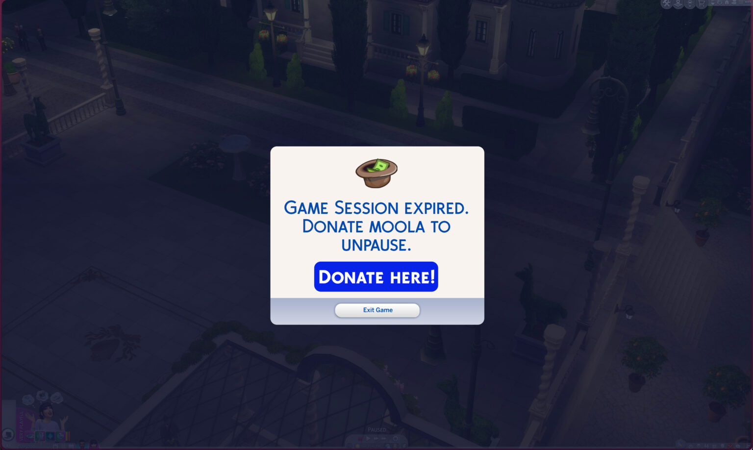 The Sims 4 Gets Updated With New Donation Features (April Fool's)