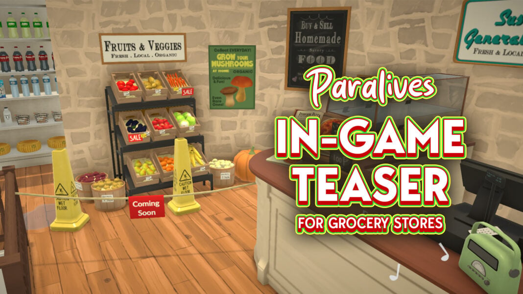 In-Game Teaser: First Look at Grocery Stores in Paralives